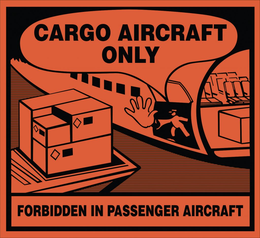 Cargo Aircraft Only (Forbidden in Passenger Aircraft) – Gobo Trade Ltd.