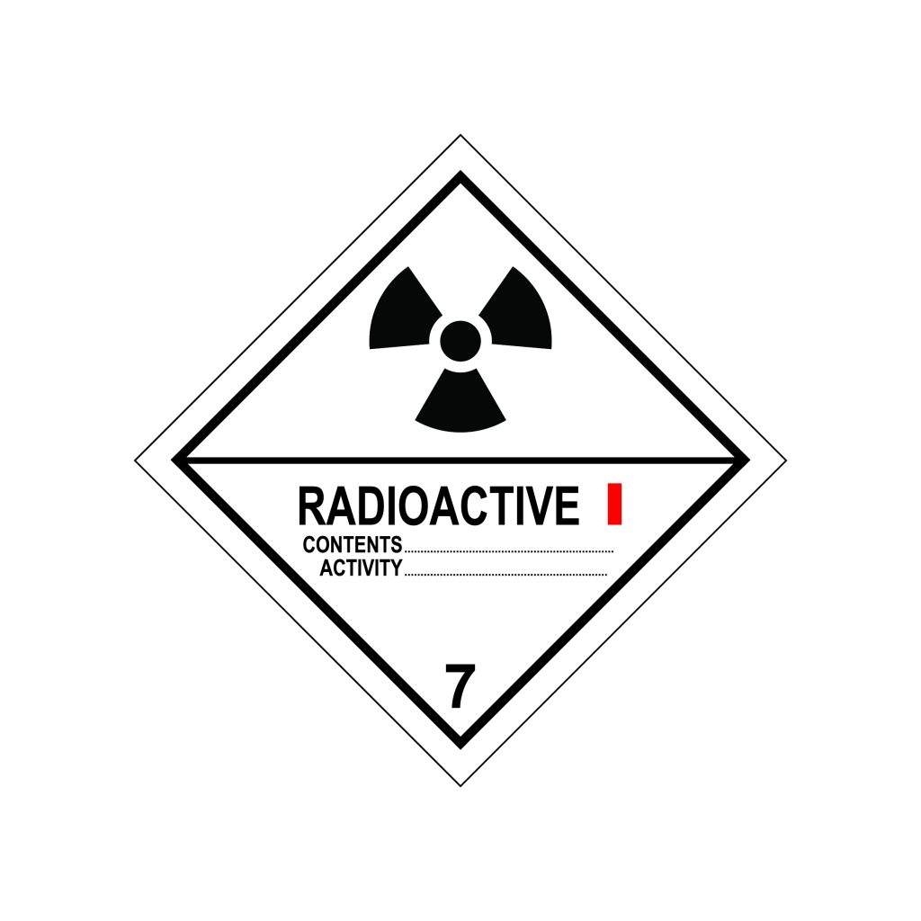 Class 7 Radioactive I Label – Gobo Trade Ltd.