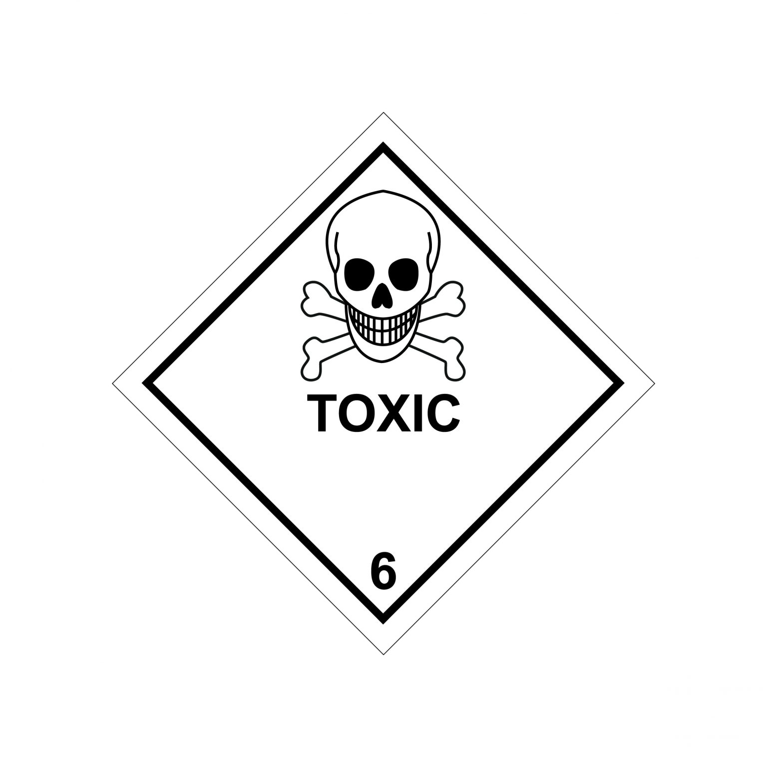 Class 6.1 Toxic Label – Gobo Trade Ltd.