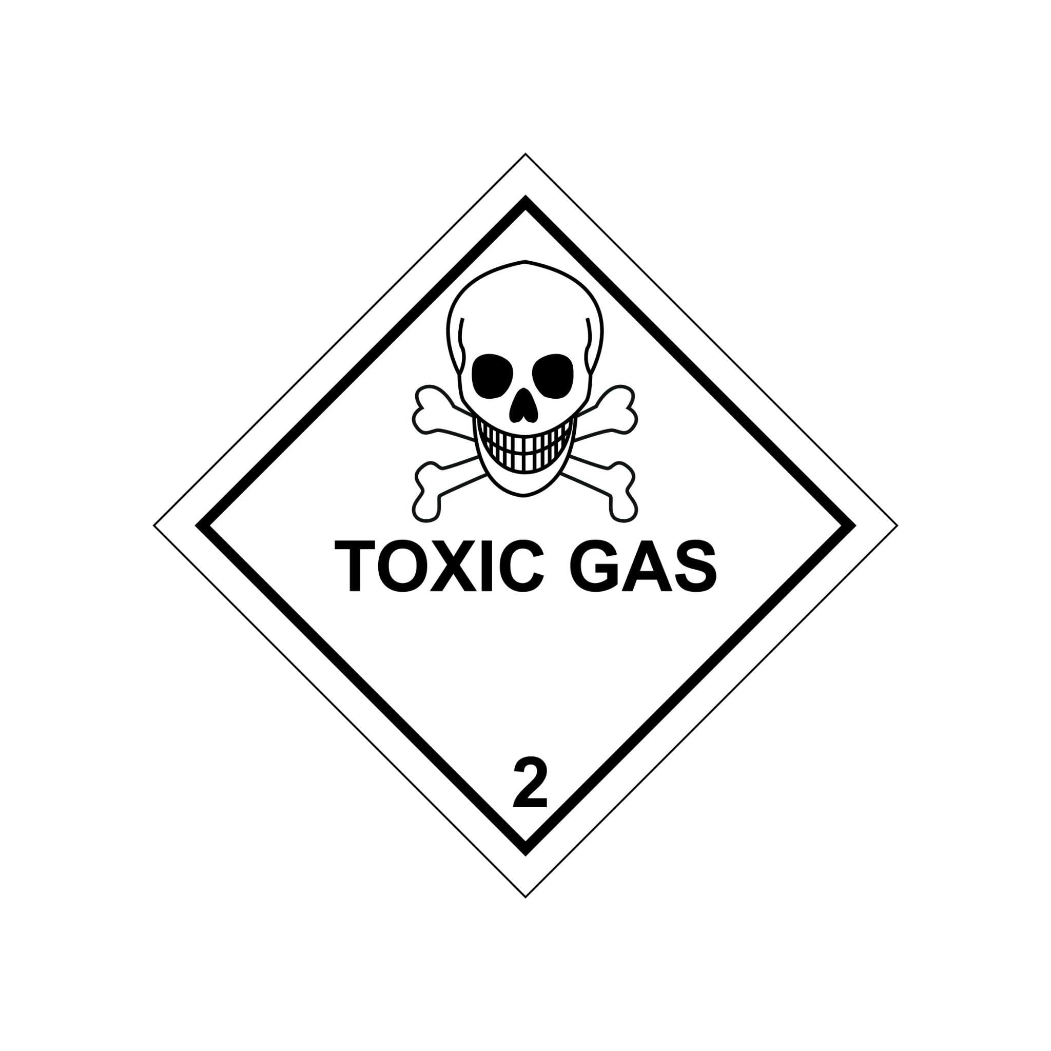 Class 2.3 Toxic Gas Label – Gobo Trade Ltd.