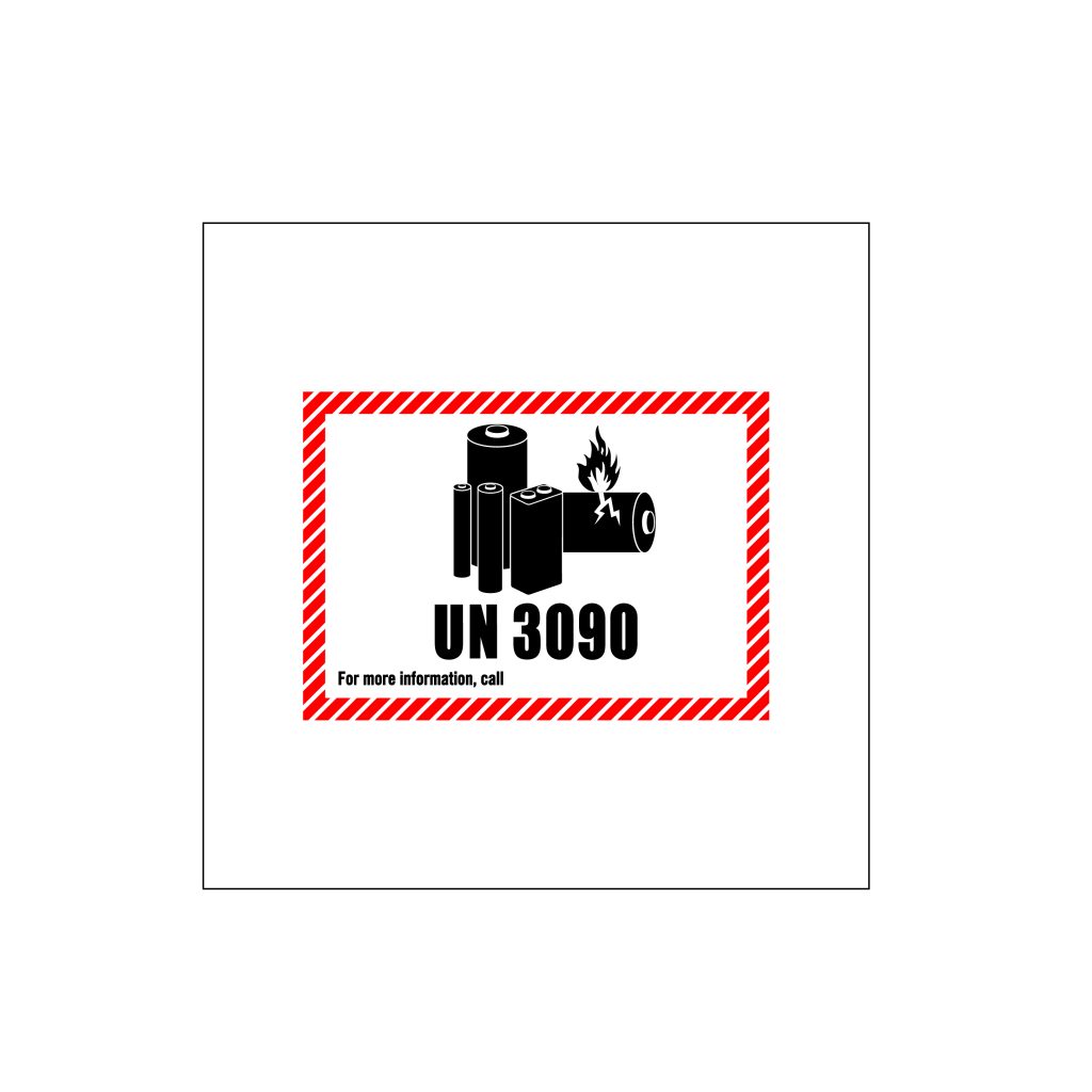 UN3090 Lithium Battery Handling Label (Small) – Gobo Trade Ltd.