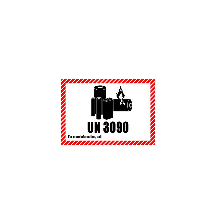 UN3090 Lithium Battery Handling Label (Small) – Gobo Trade Ltd.