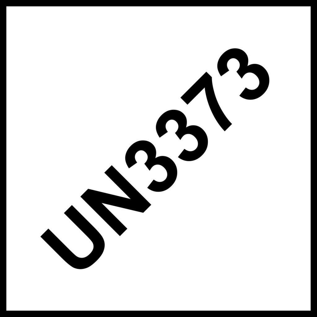 Handling Label – UN3373 – Biological Substance Category B Label – Gobo ...